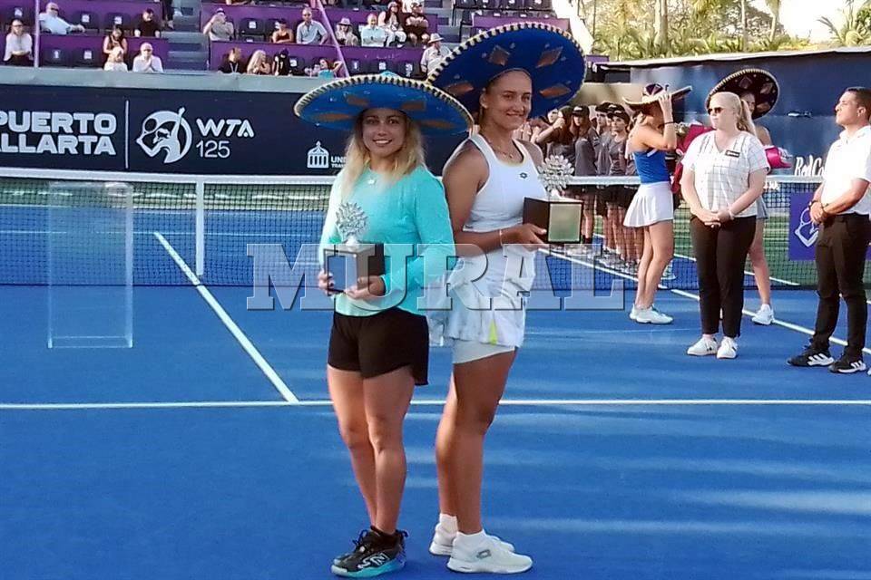 Zarazúa se corona en dobles en el WTA 125 de Puerto Vallarta